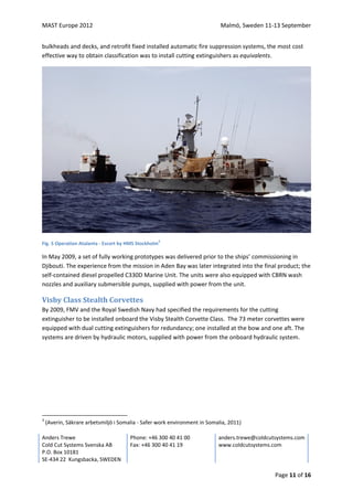 Efficient and Safe Shipboard Firefighting – More Cooling with Less ...