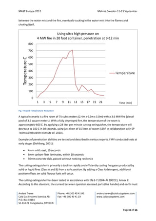 Efficient and Safe Shipboard Firefighting – More Cooling with Less ...