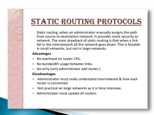 comparision to all routing protocols | PPT