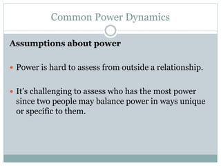 Understanding Power Dynamics at Work | PDF