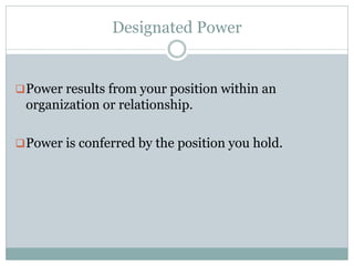 Understanding Power Dynamics at Work | PDF