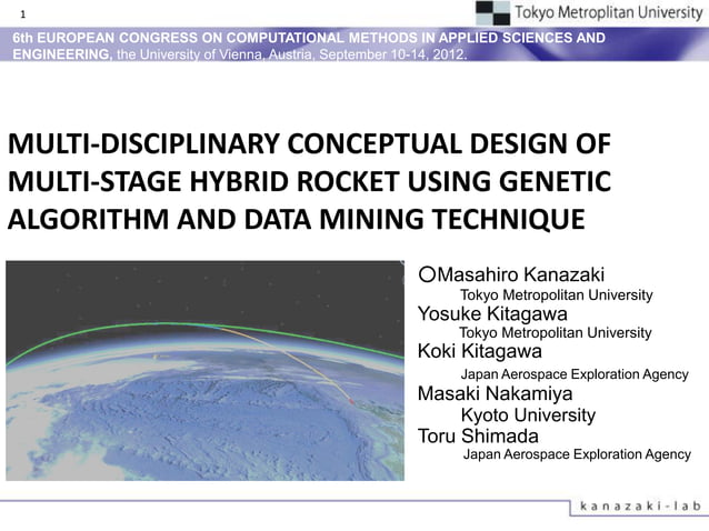 Multi-Disciplinary Conceptual Design of Multi-Stage Hybrid Rocket using Genetic Algorithm and ...