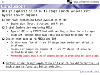 Multi-Disciplinary Conceptual Design of Multi-Stage Hybrid Rocket using Genetic Algorithm and ...