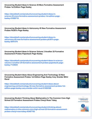 Uncovering Student Ideas In Physical Science Vol1 45 New Force And ...