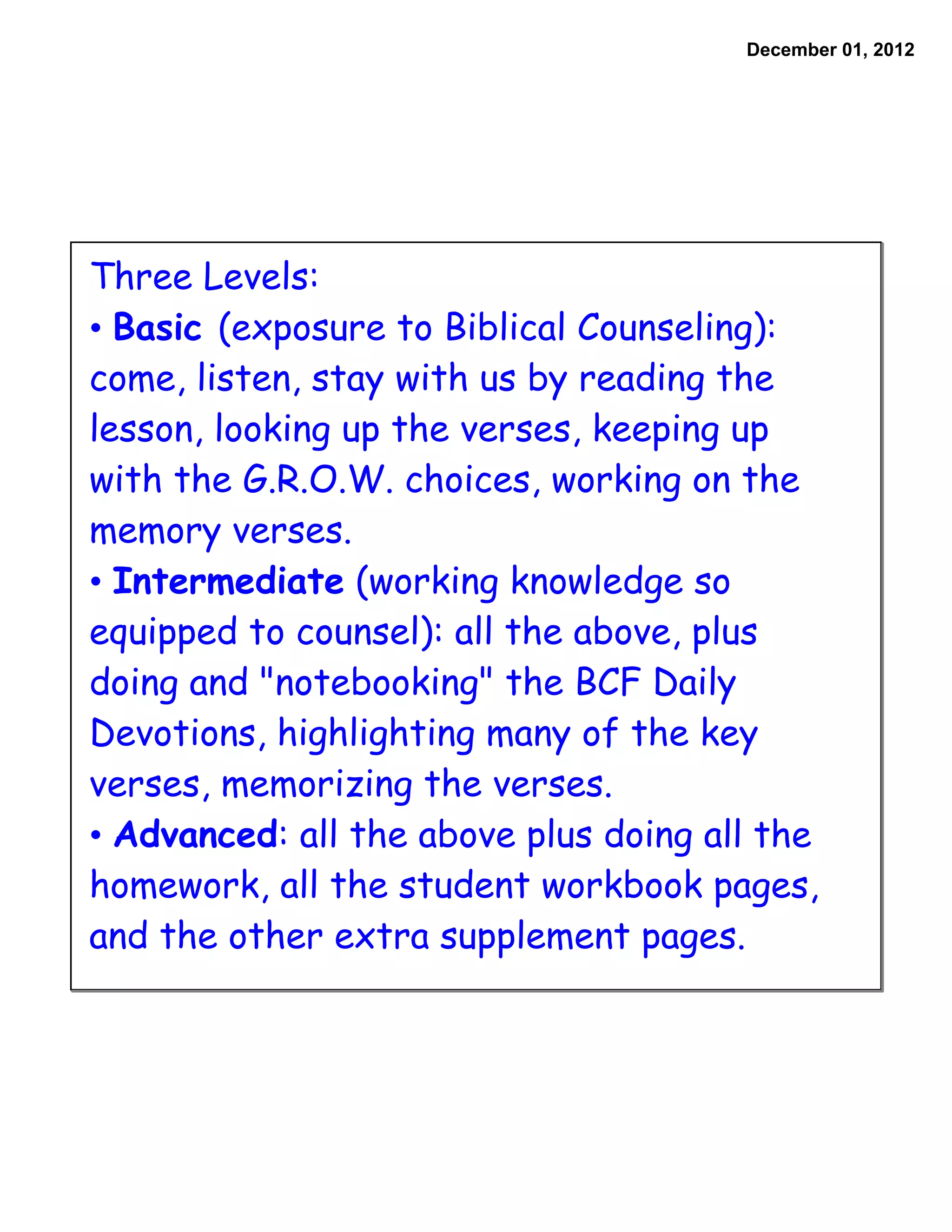 BC&D-3: Bible Marking Guide | PDF