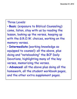 BC&D-3: Bible Marking Guide | PDF