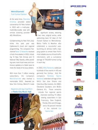 cablevision systems 2003ar | PDF