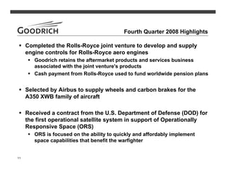 goodrich 4Q08Presentation | PPT