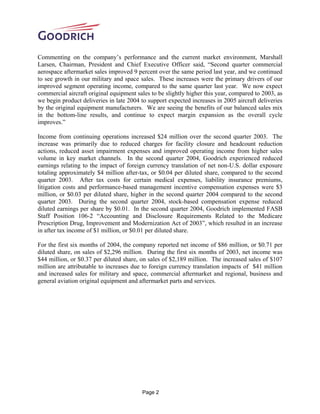 goodrich 2Q04FinalERTotal | PDF