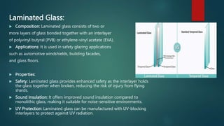 Glass Processing and Properties_120CR0399.ppt | Home Improvement | Home ...