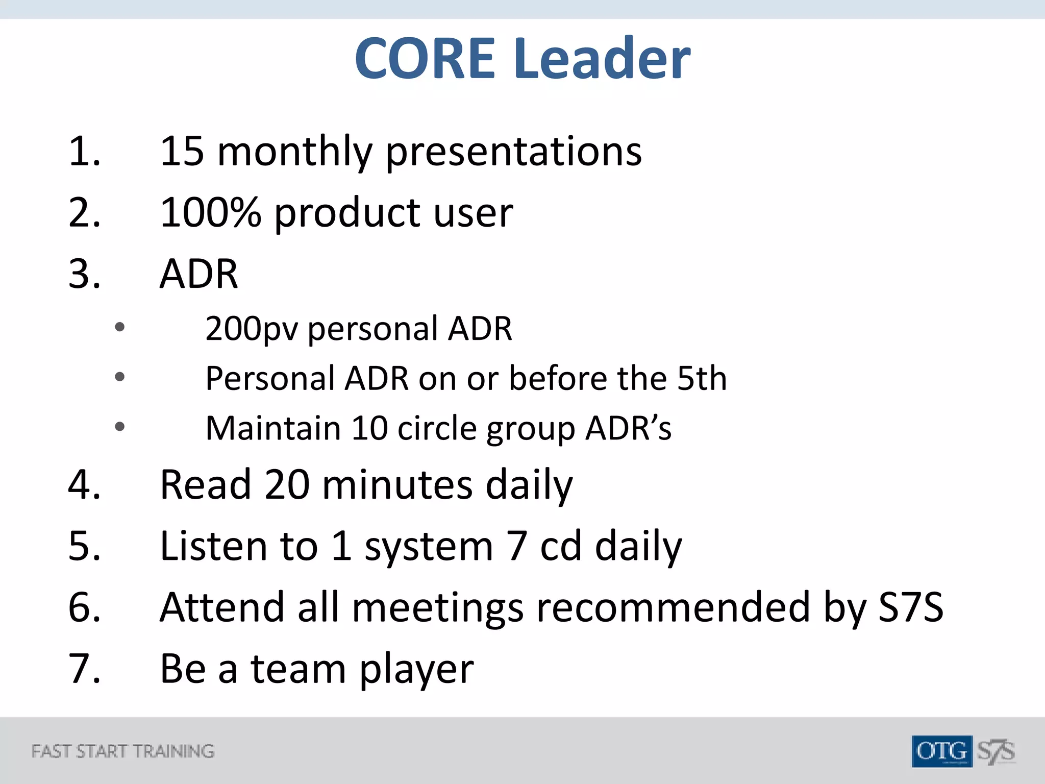 system7 120 Day Ruby Plan Overview | PPTX