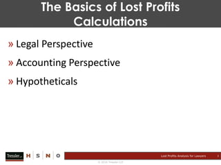Lost Profits Presentation | PDF