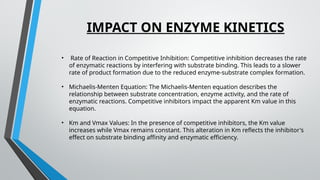 COMPETITIVE INHIBITION IN ENZYMOLOGY BIOTECHNOLOGY | PPT