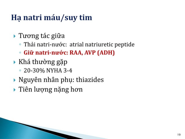 HẠ NATRI MÁU BS BIÊN | PDF