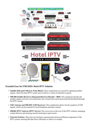 6 Best Hotel IPTV Solution Suppliers in Nairobi, KENYA | PDF