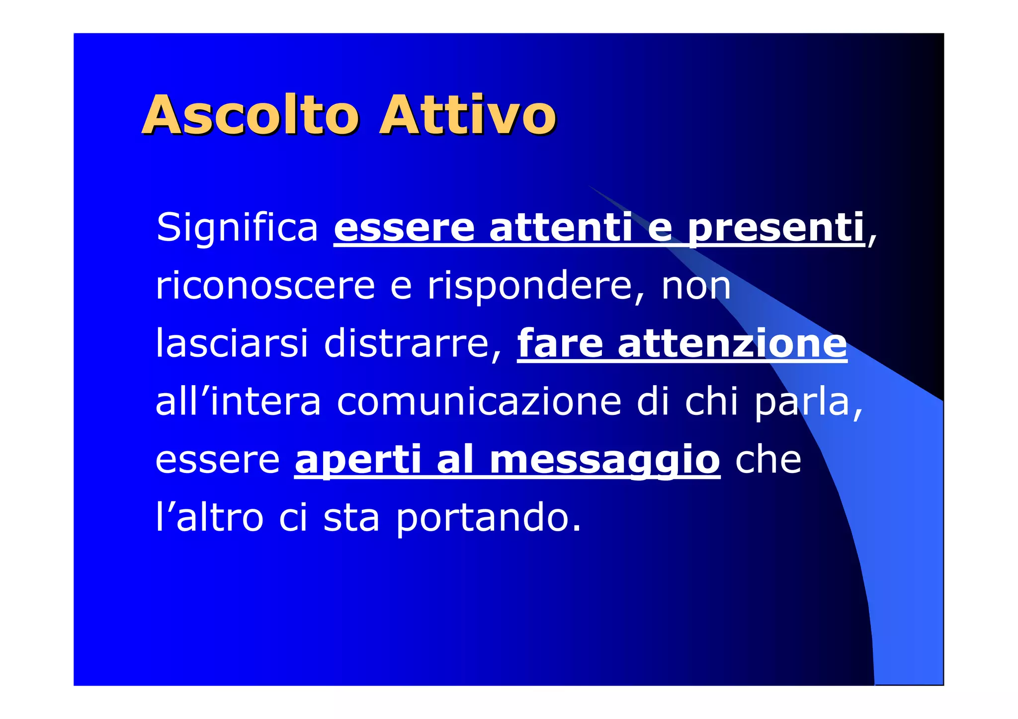 121 microsoft power point - ascolto attivo | PDF