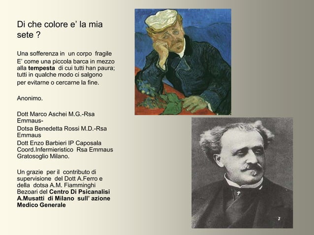 Di che colore è la mia sete? (Marco Aschei) | PPT