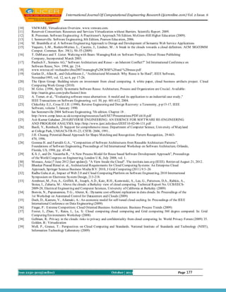 Reusability Framework for Cloud Computing | PDF