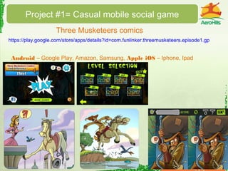 Aerohills- mobile social games = for investors | PPT | Smartphones ...