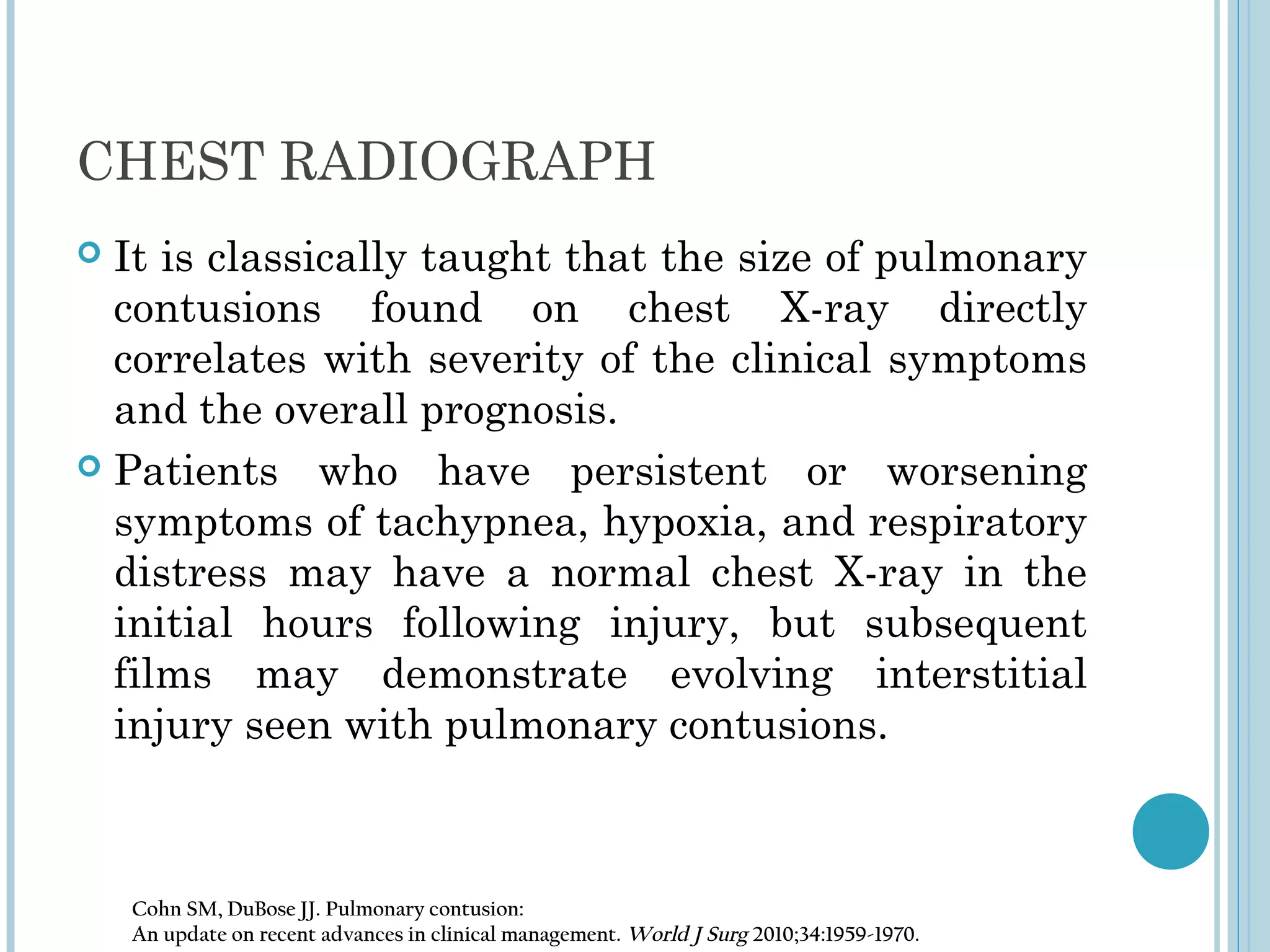 12100053 pulmonary contusion | PPT