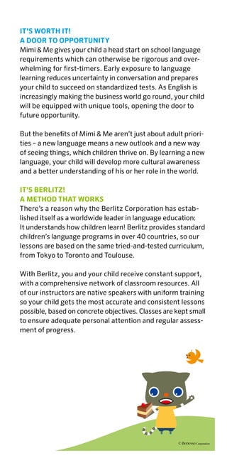 Mimi & Me - Leaflet | PDF