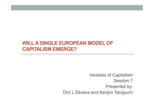 Varieties of Capitalism: Germany and UK | PDF