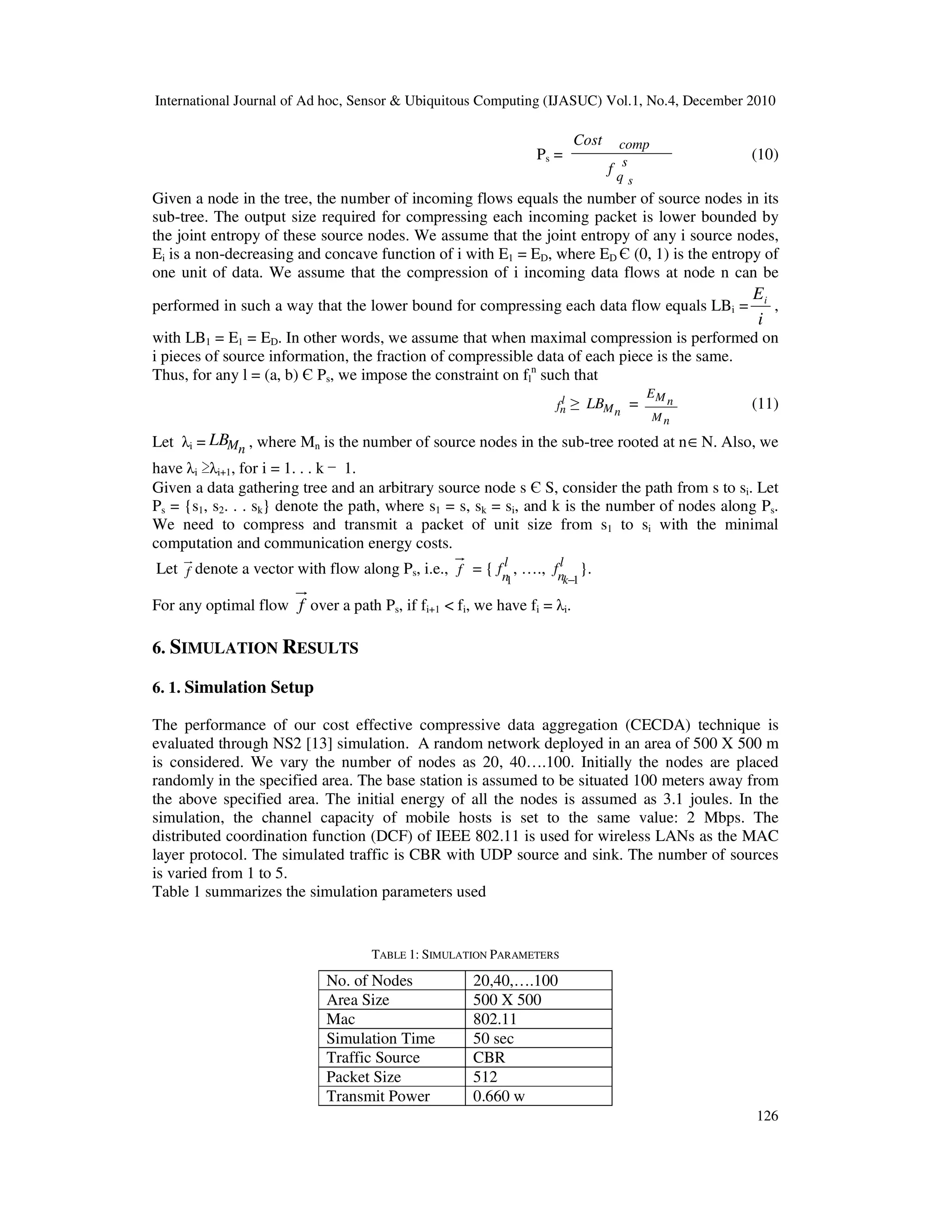 A Cost Effective Compressive Data Aggregation Technique For Wireless Sensor Networks Pdf