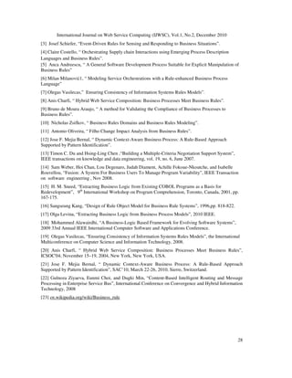 BUSINESS RULE MANAGEMENT FRAMEWORK FOR ENTERPRISE WEB SERVICES | PDF