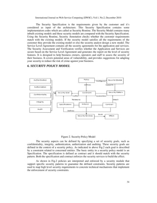 MODEL-DRIVEN SECURITY ASSESSMENT AND VERIFICATION FOR BUSINESS SERVICES | PDF