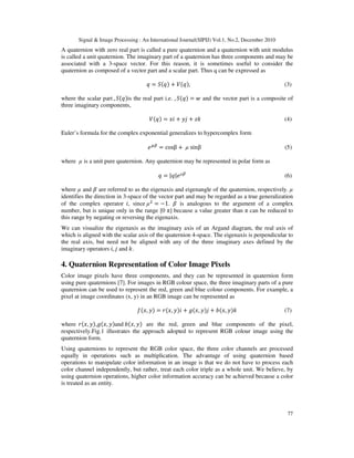 Colour-Texture Image Segmentation using Hypercomplex Gabor Analysis | PDF