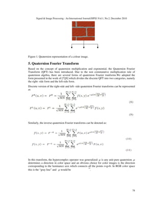 Colour-Texture Image Segmentation using Hypercomplex Gabor Analysis | PDF
