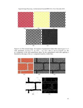 Colour-Texture Image Segmentation using Hypercomplex Gabor Analysis | PDF