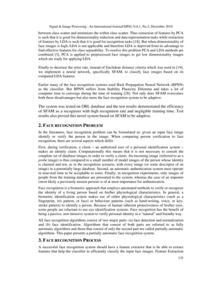 Face Recognition Using Simplified Fuzzy Artmap | PDF