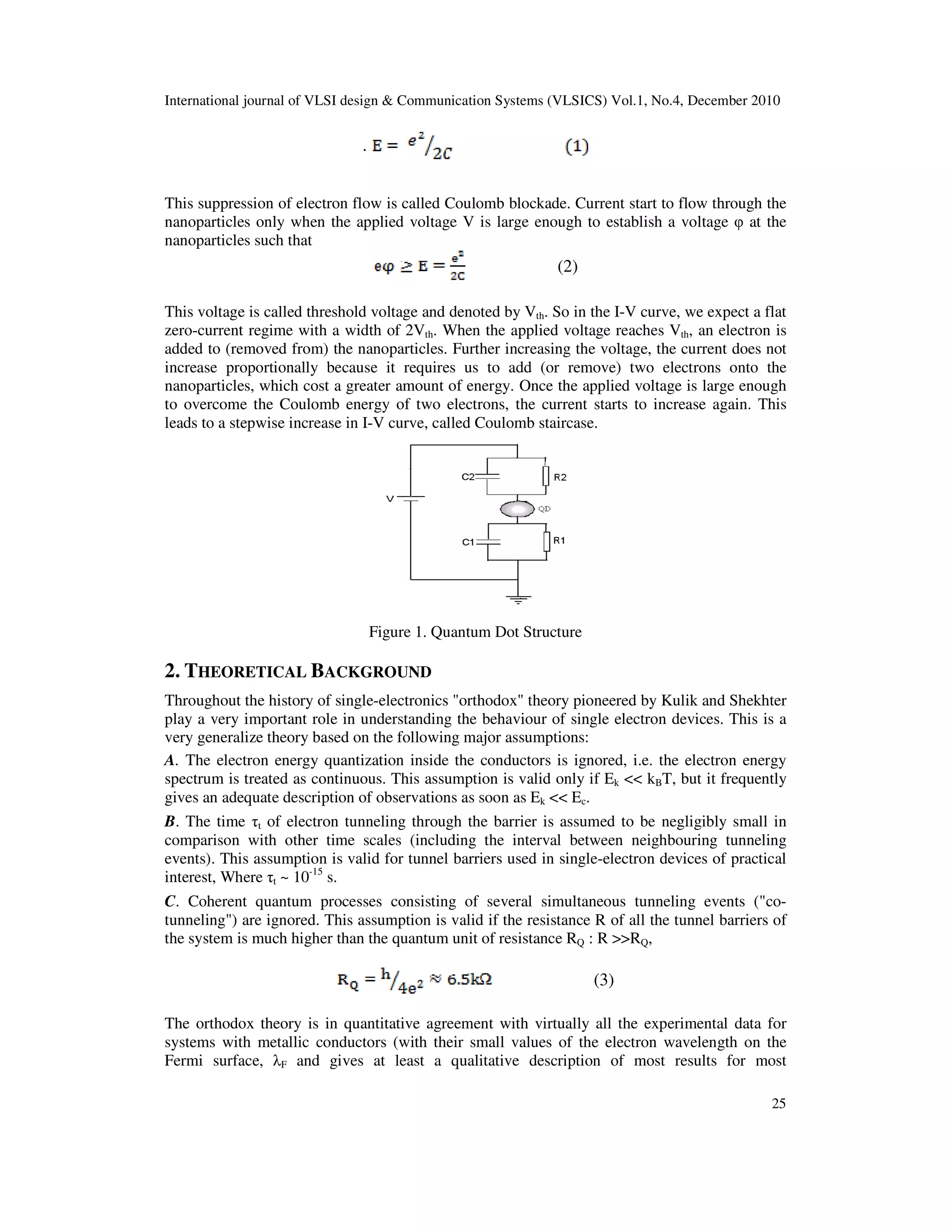 SINGLE ELECTRON TRANSISTOR: APPLICATIONS & PROBLEMS | PDF | Chemistry | Science