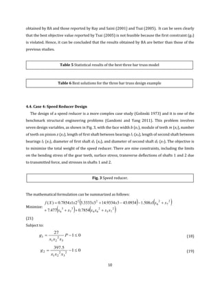 Bat Algorithm: A Novel Approach for Global Engineering Optimization | PDF