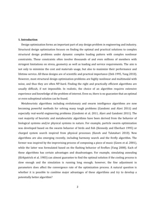 Bat Algorithm: A Novel Approach for Global Engineering Optimization | PDF