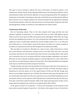 Bat Algorithm: A Novel Approach for Global Engineering Optimization | PDF