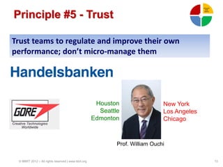 The Beyond Budgeting Principles | PDF