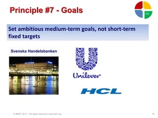The Beyond Budgeting Principles | PDF