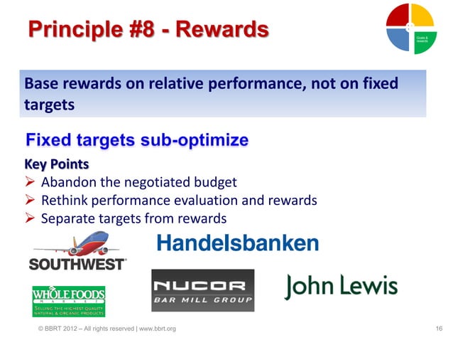 The Beyond Budgeting Principles | PDF | Logistics | Business