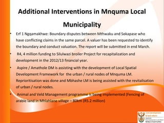 Land & Environmental Claims Report | PPT