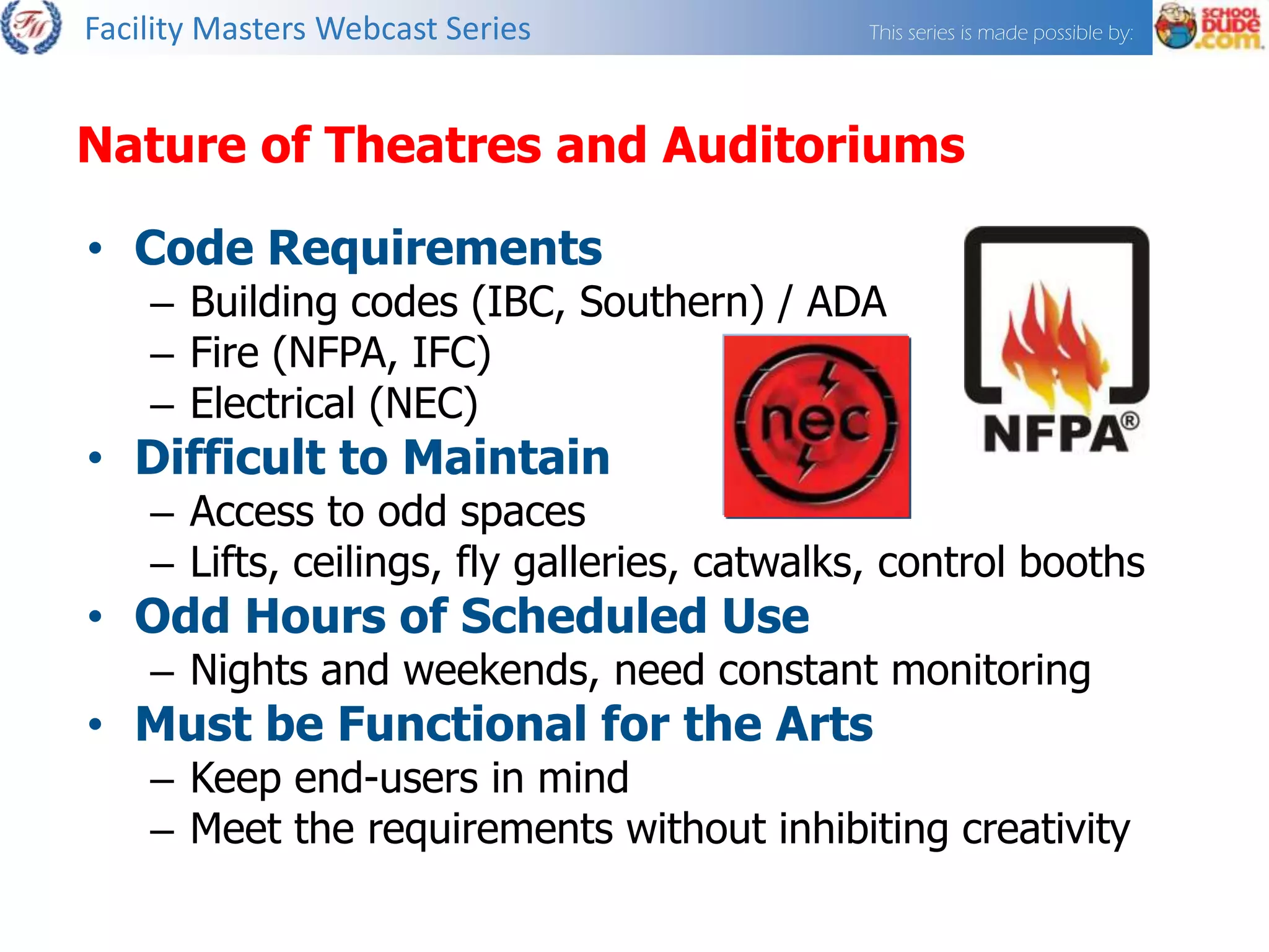 Improving Auditorium and Theatre Safety: Tips for Reducing Risk | PDF