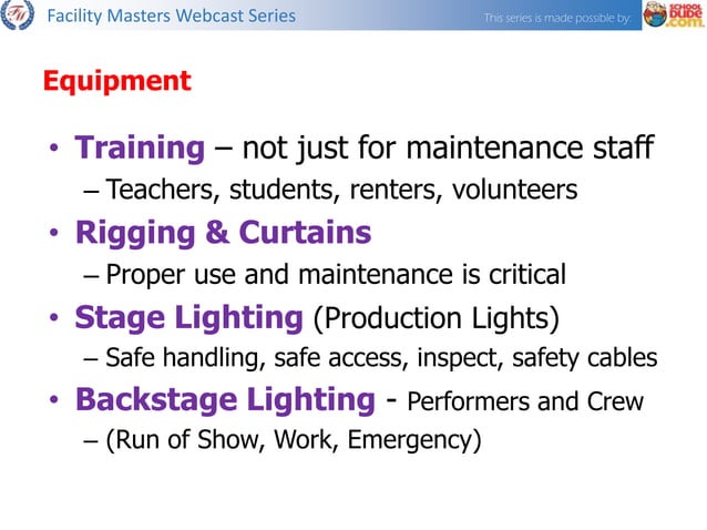 Improving Auditorium and Theatre Safety: Tips for Reducing Risk | PDF ...