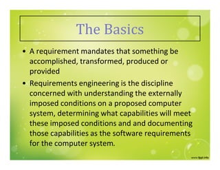 Requirement Engineering | PPT