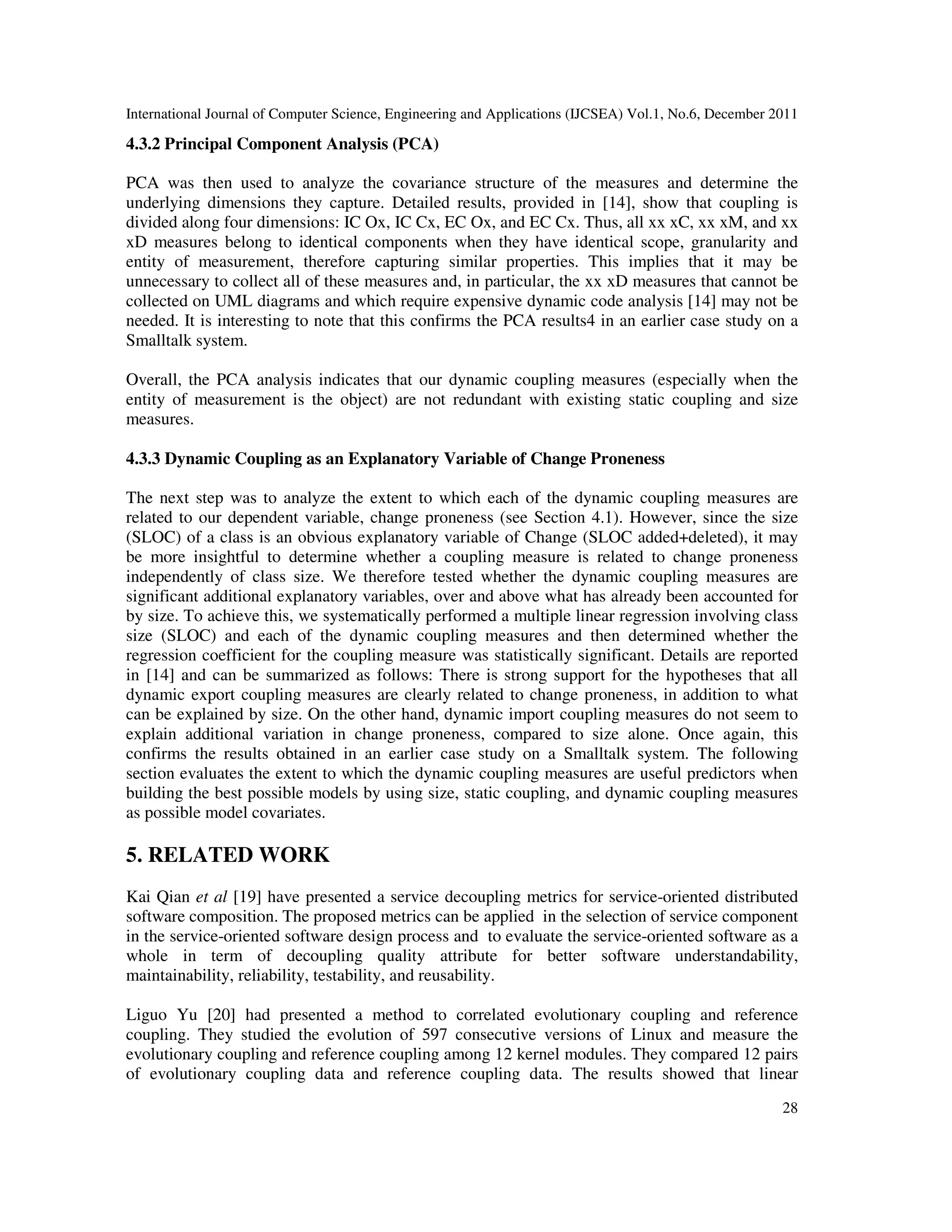 Implementation Of Dynamic Coupling Measurement Of Distributed Object Oriented Software Based On