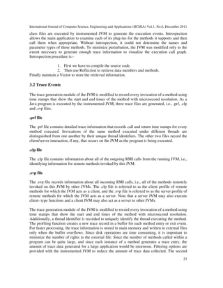 IMPLEMENTATION OF DYNAMIC COUPLING MEASUREMENT OF DISTRIBUTED OBJECT ORIENTED SOFTWARE BASED ON ...