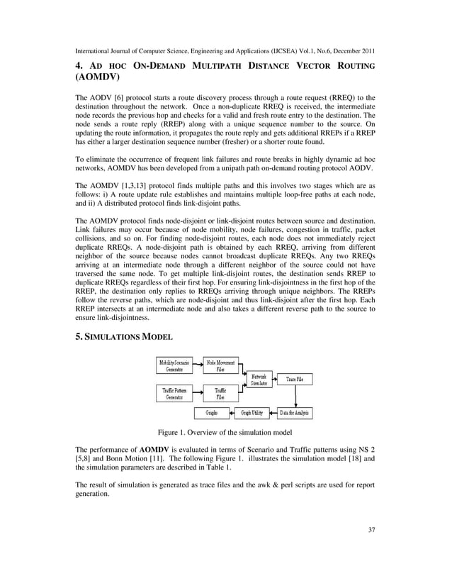 Performance Evaluation Of Aomdv Protocol Based On Various Scenario And