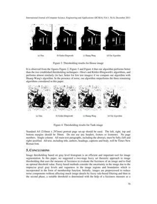 FUZZY SET THEORETIC APPROACH TO IMAGE THRESHOLDING | PDF