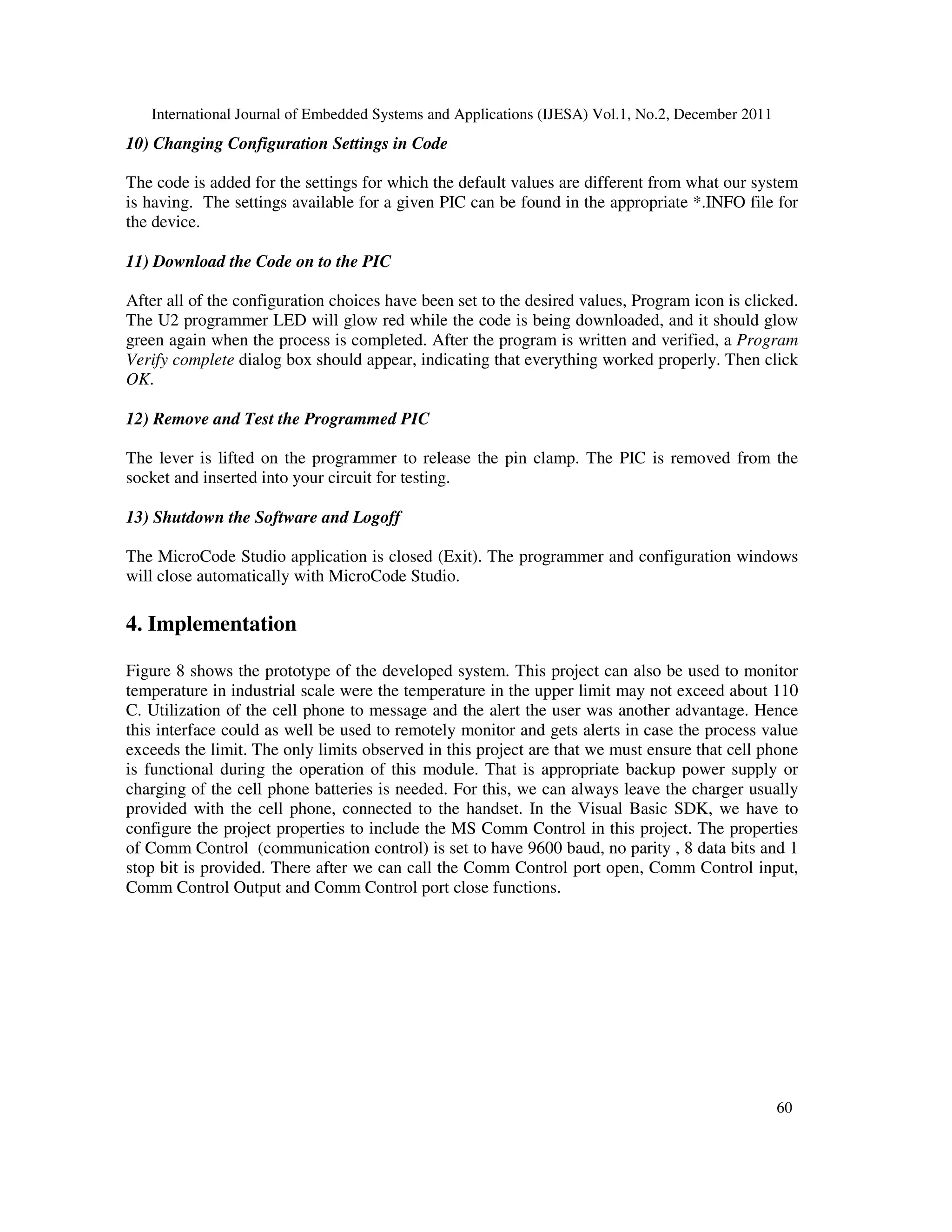 Embedded Patient Monitoring System | PDF | Operating Systems | Computer Software and Applications