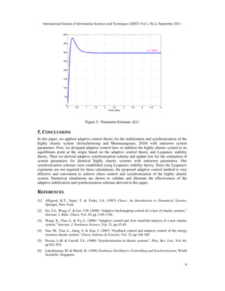 ADAPTIVE CONTROL AND SYNCHRONIZATION OF A HIGHLY CHAOTIC ATTRACTOR | PDF